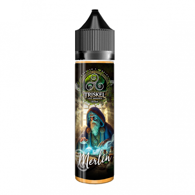 Eliquide Merlin 50ml - Les secrets de Brocéliande - Création Bretonne ...